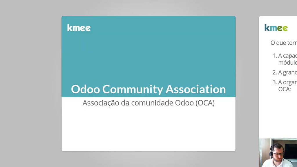 O que é a Odoo Community Association - OCA | KMEE Academy